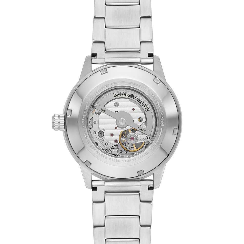 Emporio Armani Men's Automatic Stainless Steel Mechanical Watch (Model: AR60053)
