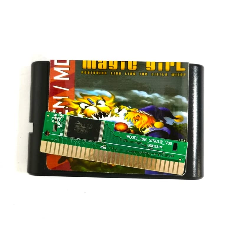 Magic Girl 16 Bit MD Game Card Sega Mega Drive Genesis (US)