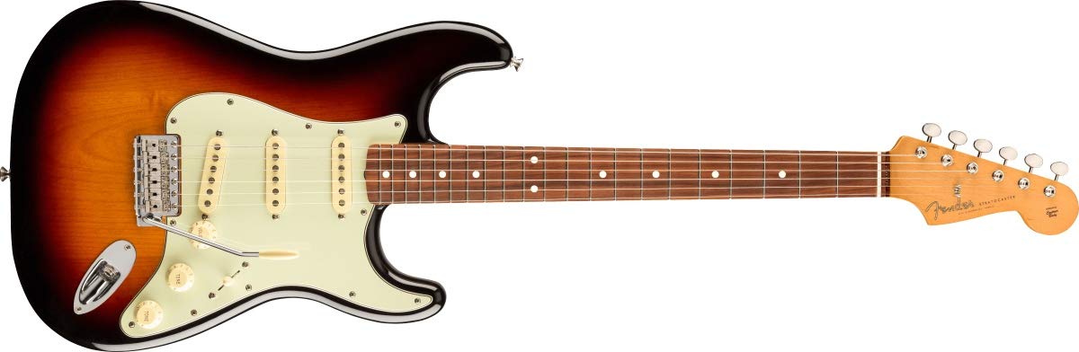 Fender Vintera 60s Stratocaster Electric Guitar, with 2-Year Warranty, Surf Green, Pau Ferro Fingerboard