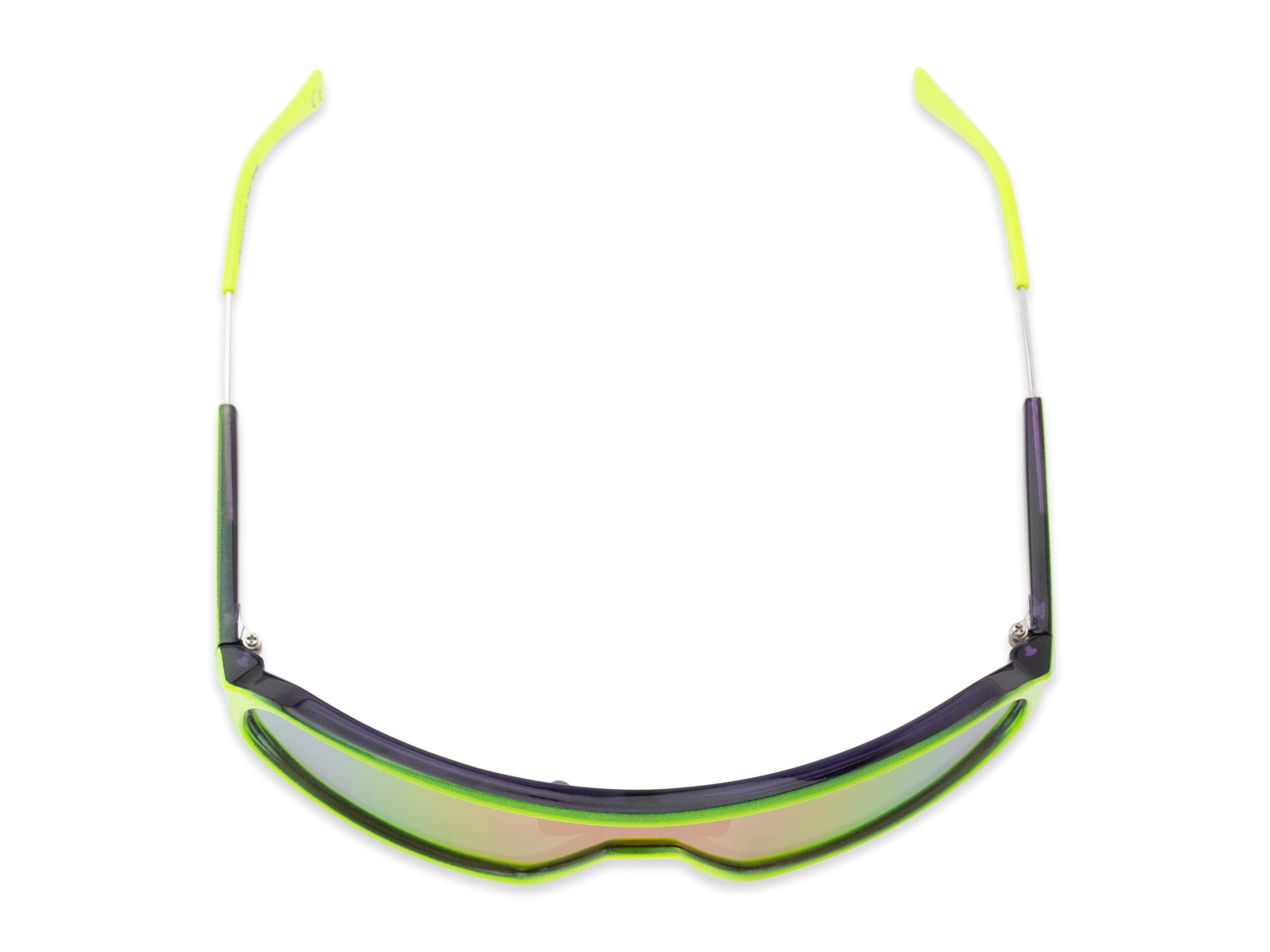 Foster Grant Sun Luv Crushing On Fun Shield Sunglasses, Neon Green, 56mm