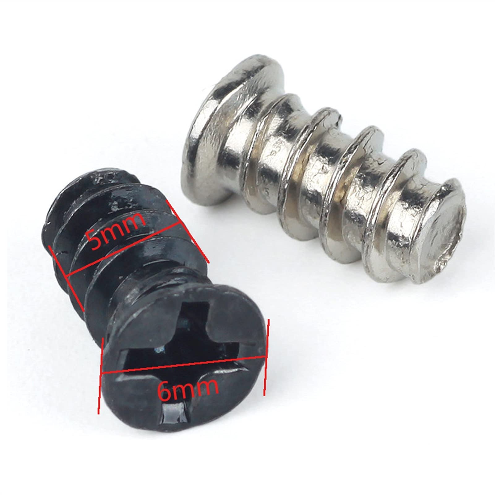 Kigauru Screw 30Pcs M5*8mm M5*10mm M5*12mm KB Computer PC Case Cooling Fan Mount Screw Heat Dissipation Screws Fixer (Color : Black, Size : M5x8mm 30pcs)