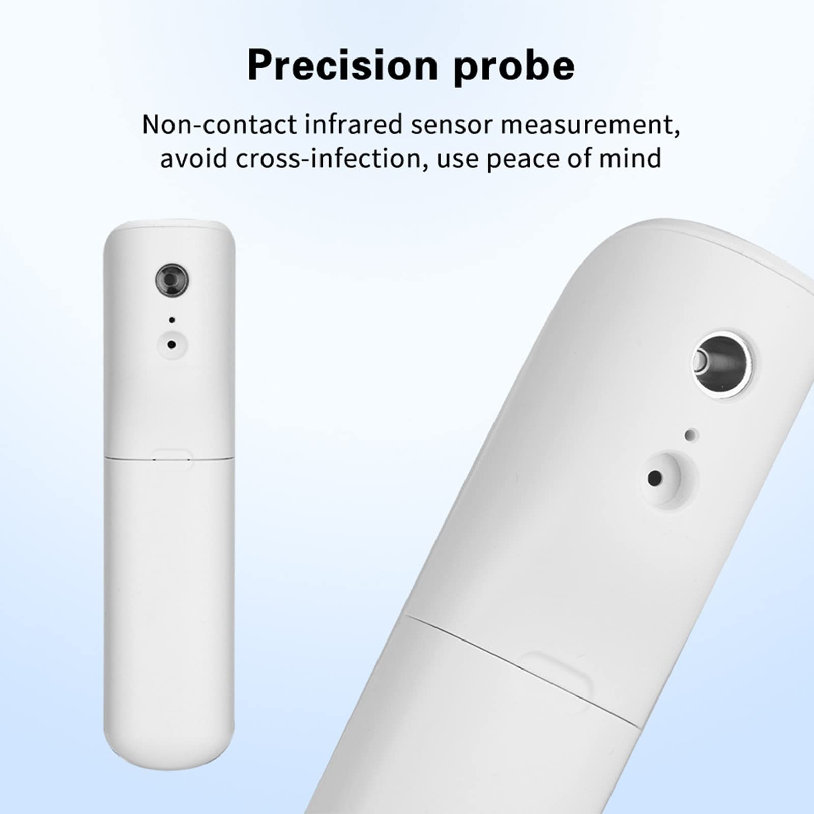 Kuhxz Touchless Forehead Thermometer for Adults & Kids, Digital ππ§ππ«ππ«ππ Thermometer, LED Display Instant Reading, Mini Portable Handheld Electronic Thermometer, Thermometer for Home Use