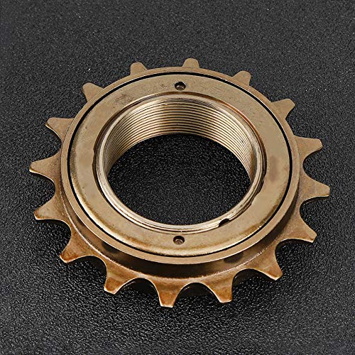 Gaeirt Single Speed Flywheel, Compact High Strength Bike Flywheel Lightweight Durable for Road Bike for Riding