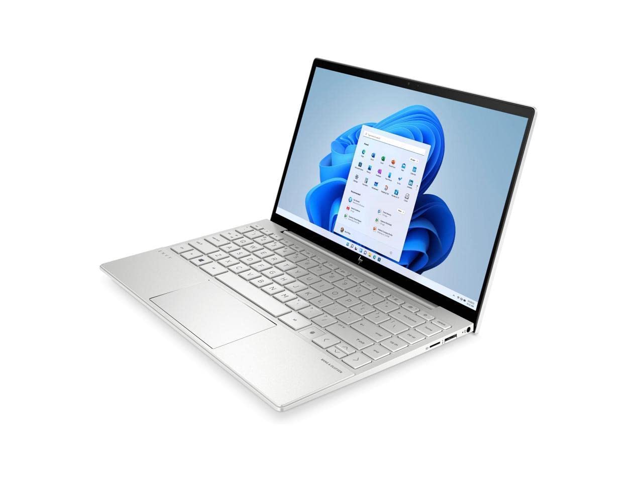 HP ENVY 13-ba1093cl 13.3" Full HD Touchscreen Notebook Computer, Intel Core i5-1135G7 2.4GHz, 16GB RAM, 512GB SSD, Windows 11 Home, Natural Silver - Refurbished