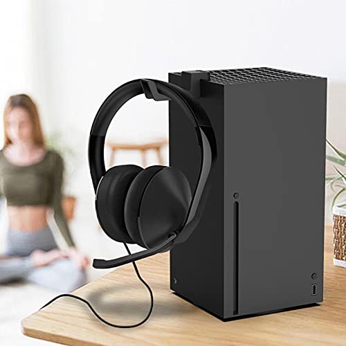 Headphone Mount, without Screws or Adhesive Tape Side Mount Host Holder for Xbox Series X Console