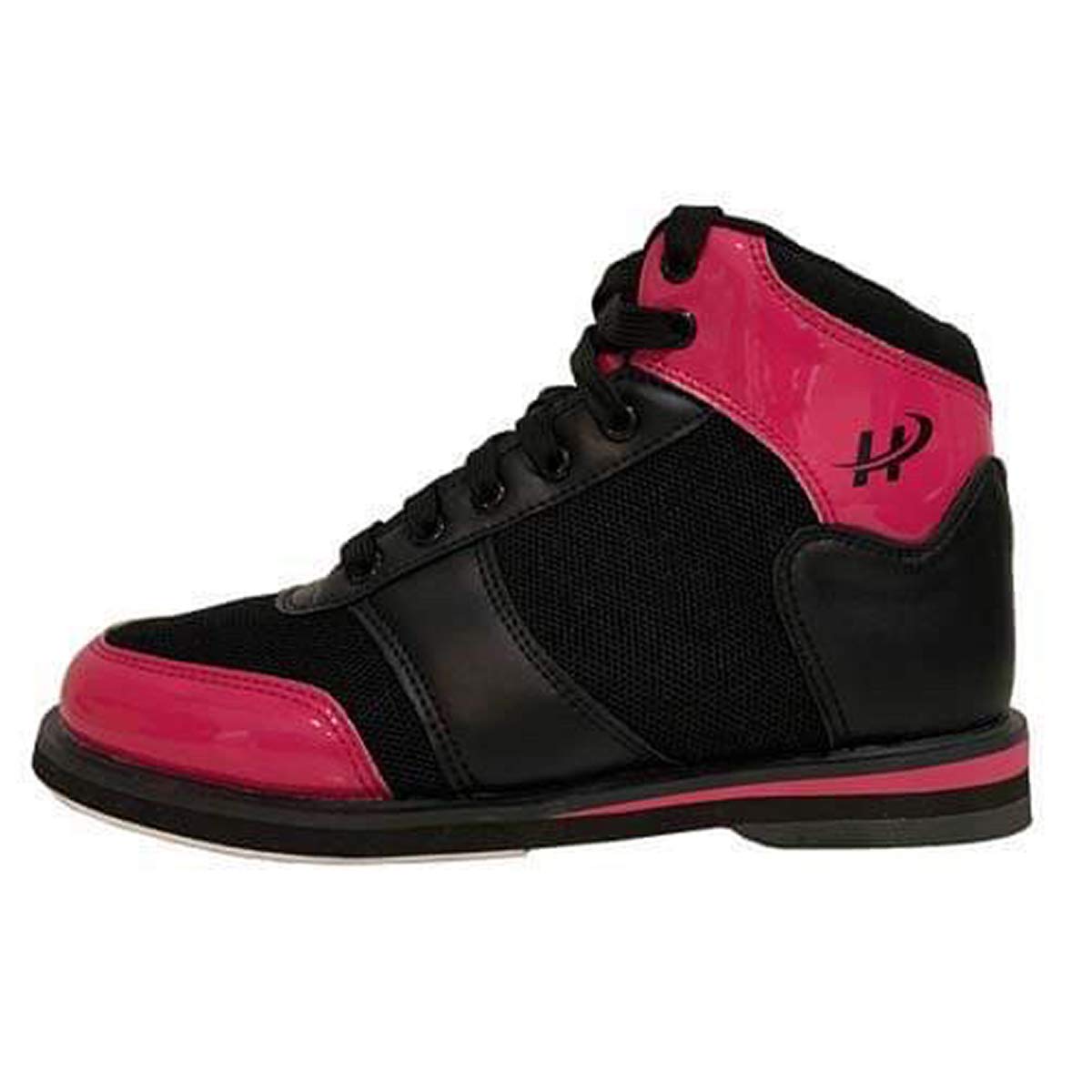 Hollmark Women's Cure 2.0 Top Bowling Shoe for Right Handed Bowler - Pink & Black (Size - 5)