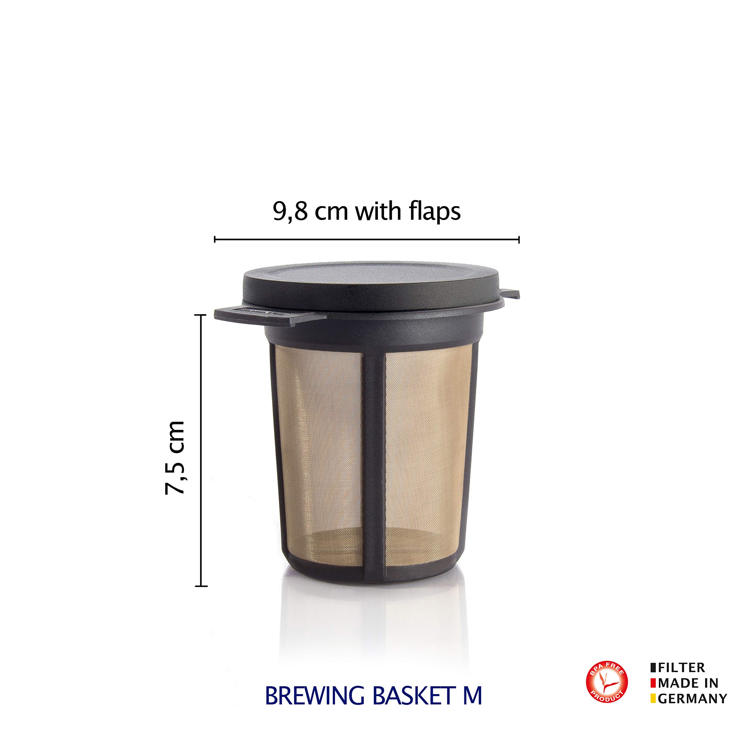 Finum Brewing Basket, Medium, Red