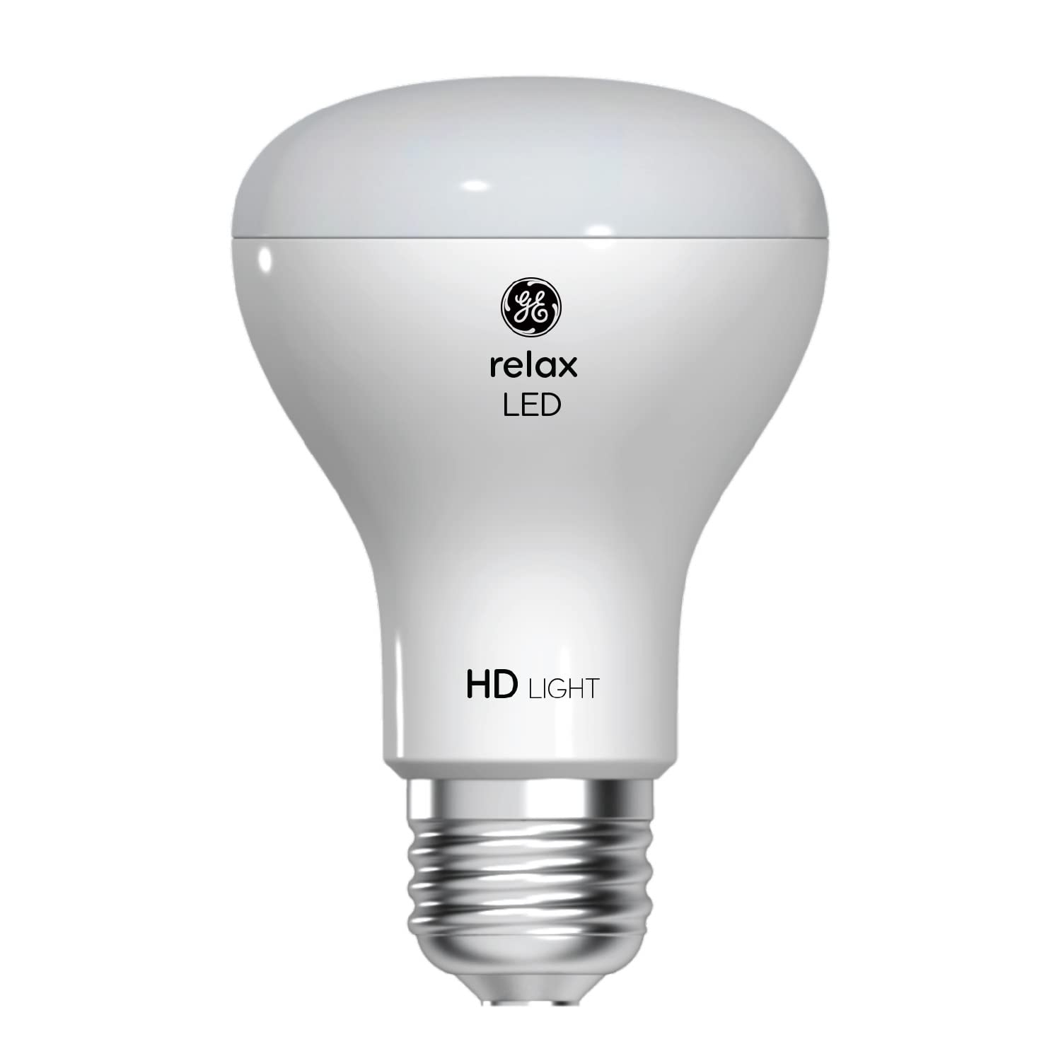GE Relax LED Light Bulb, 45 Watt, Soft White, R20 Indoor Floodlight (1 Pack)