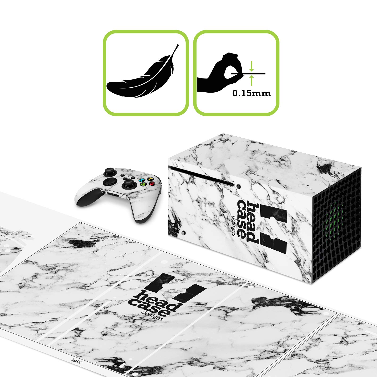 Head Case Designs Officially Licensed Rachel Caldwell Quilt Art Mix Vinyl Sticker Gaming Skin Case Cover Compatible with Xbox Series X Console and Controller Bundle