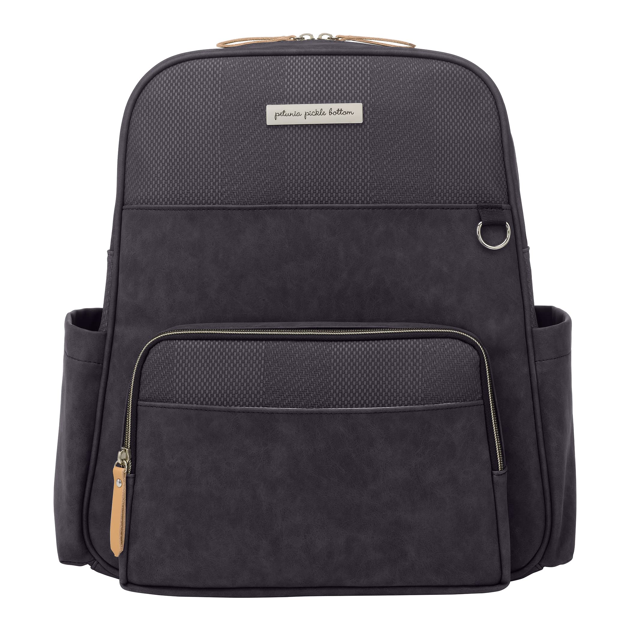Petunia Pickle Bottom Sync Backpack | Diaper Bag | Diaper Bag Backpack for Parents | Top-Selling Stylish Baby Bag | Sophisticated and Spacious Backpack for On The Go Moms | Carbon Cable Stitch