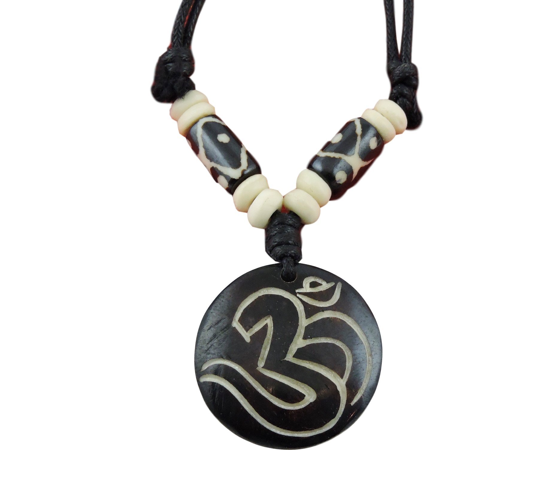 Hands of Tibet Body Speech And Mind Om Pendant