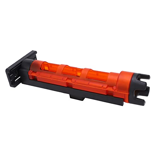 Fishing Box Rod Holder Plastic Portable Adjustable Fishing Box Rod Barrel Holder Support with Base(Red) Other Fishing Tools and Accessories
