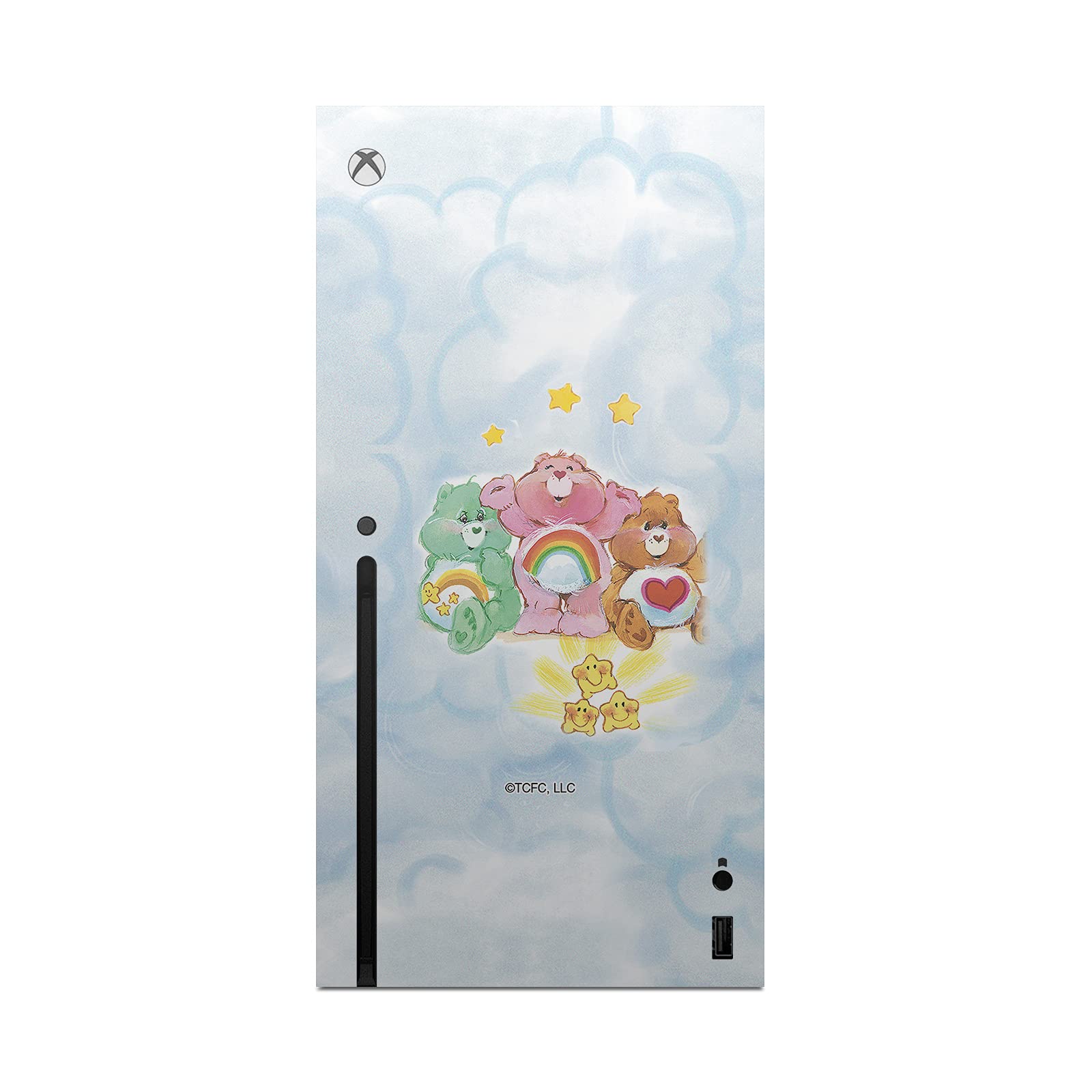 Head Case Designs Officially Licensed Care Bears Group Classic Matte Vinyl Sticker Gaming Skin Case Cover Compatible with Xbox Series X Console
