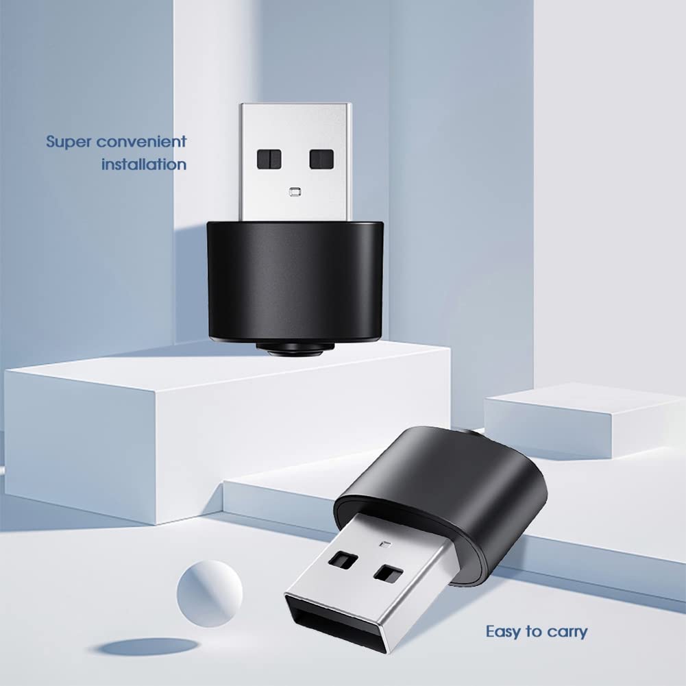 LIZZOT Mini Mouse Jiggler USB,Undetectable Mouse Mover Automatic Computer Mouse Mover Jiggler,Keeps Computer Awake