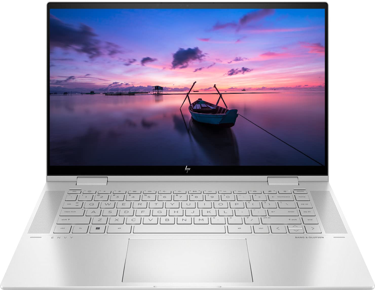 HP Envy x360 2-in-1 Convertible Business Laptop, 15.6β FHD Touchscreen, 12th Gen Intel Core i7-1255U, Windows 11 Pro, 16GB RAM, 512GB SSD, Long Battery Life, Backlit Keyboard, 32GB Durlyfish USB Card