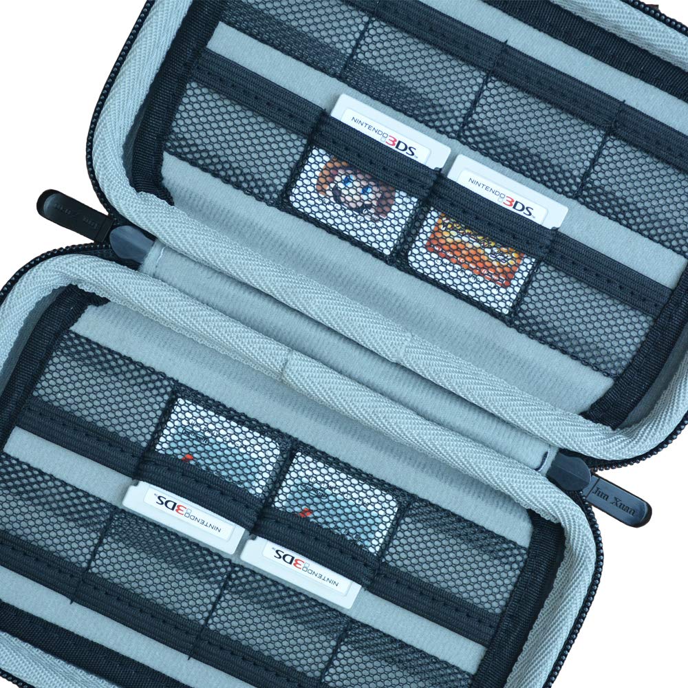 Game Card Holder Storage Case for Nintendo Switch Games, 3DS Game Cards Case - Black/ Grey