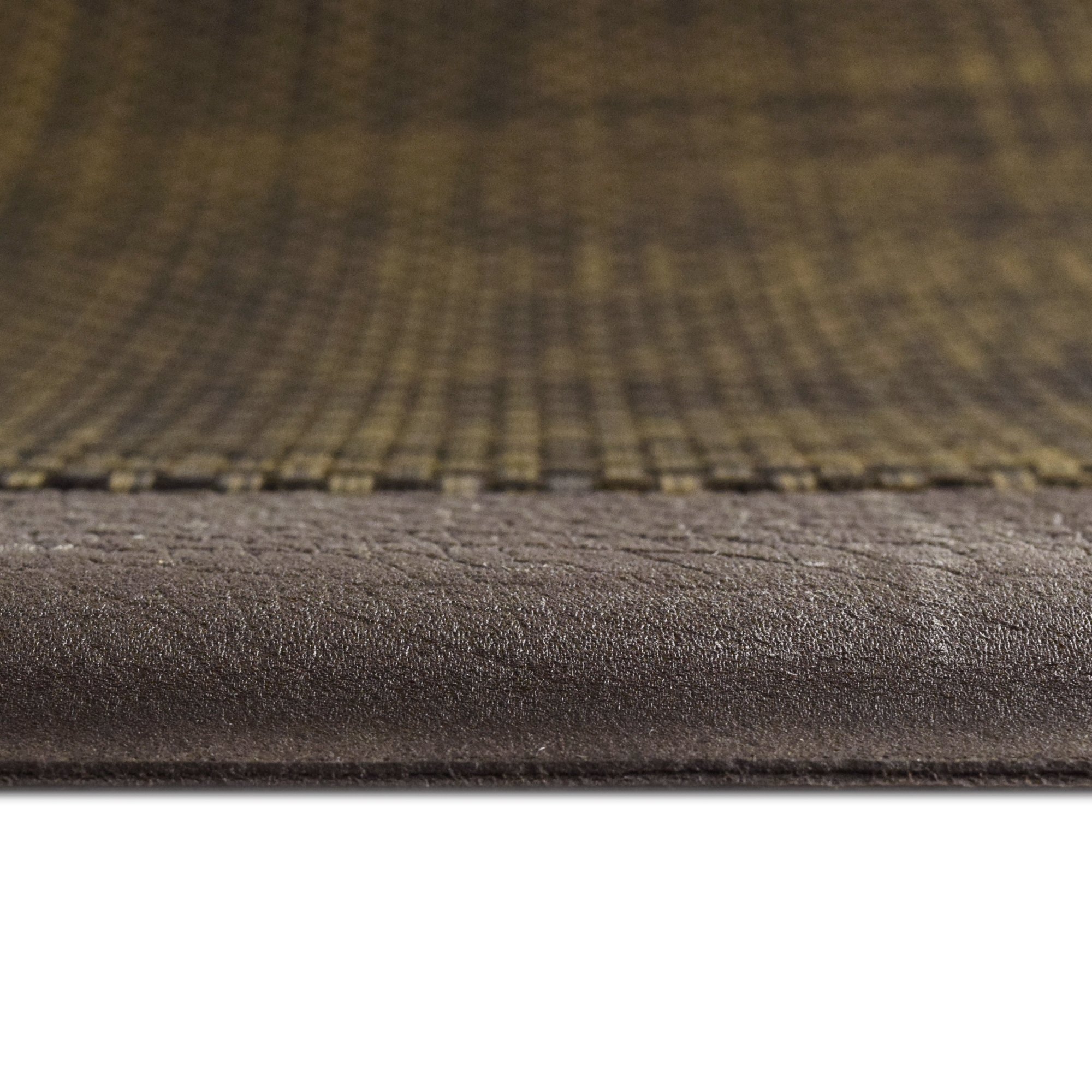 iCustomRug Ergonomic Anti Fatigue Kitchen Mat with Durable textalene Surface, for Comfort While Standing in Kitchen, Bathroom, Workstation Memory Foam Mat 39"×20"×0.50" (L×W×H) in Fawn