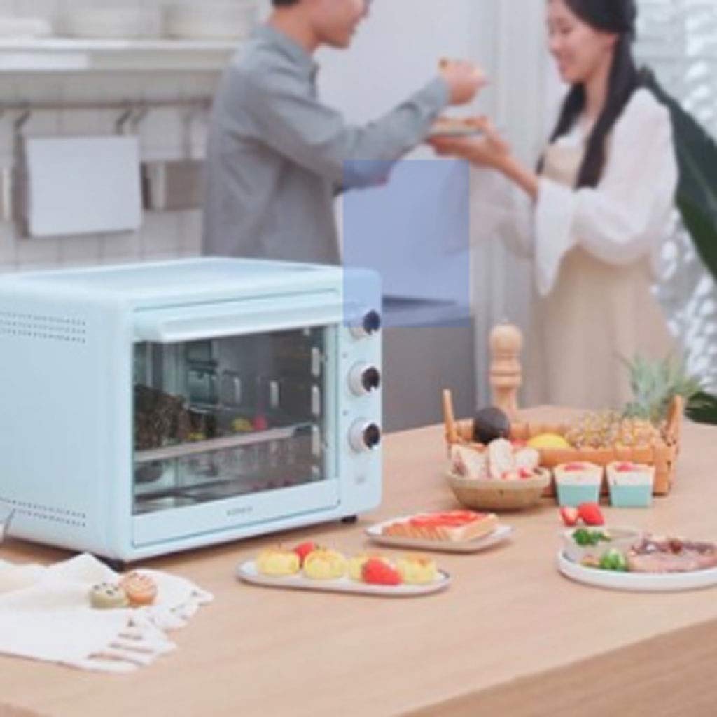 FZZDP Household Baking Multi-function Automatic Oven 32L Electric Oven Easy to Clean Thick Stainless Steel Shell