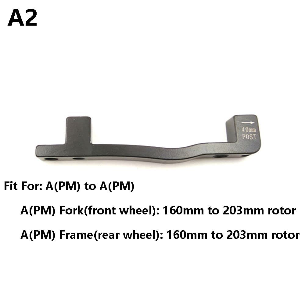HomeSoGood Disc Brake Adapter, Mountain Bike Rotor Disc Brake Adaptor PM Converter A Bicycle Accessories(A2)