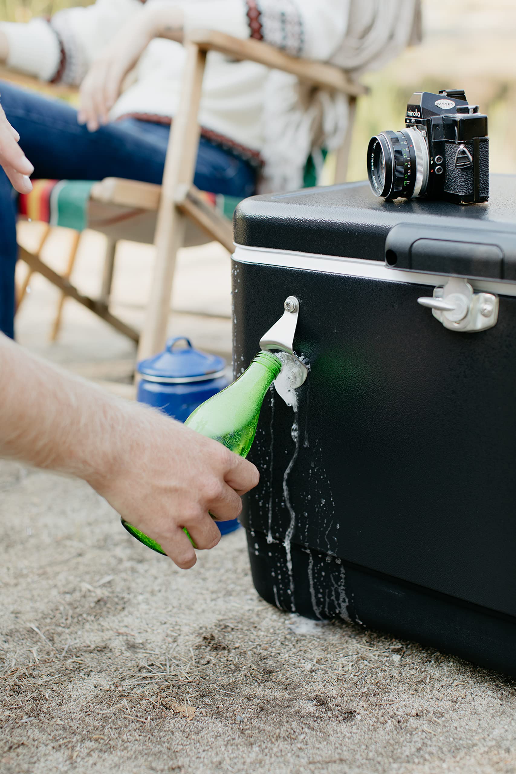 Igloo Black 54 QT Legacy Steel Belted Cooler with Bottle Opener