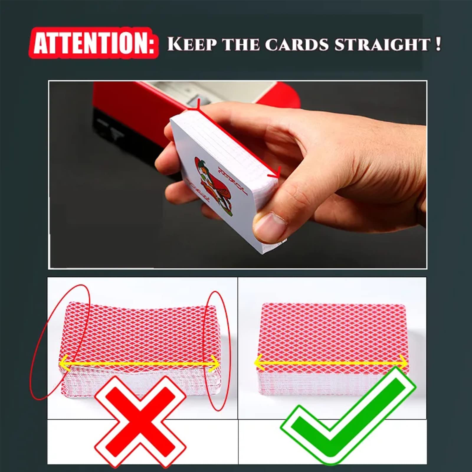 LBWF Intelligent Card Dealer Machine, 360° AutomaticRotating Licensing Machine, Fair Competition, Anti-Cheating, Not Shuffle Function, for 2-8 People Home Casinos Game
