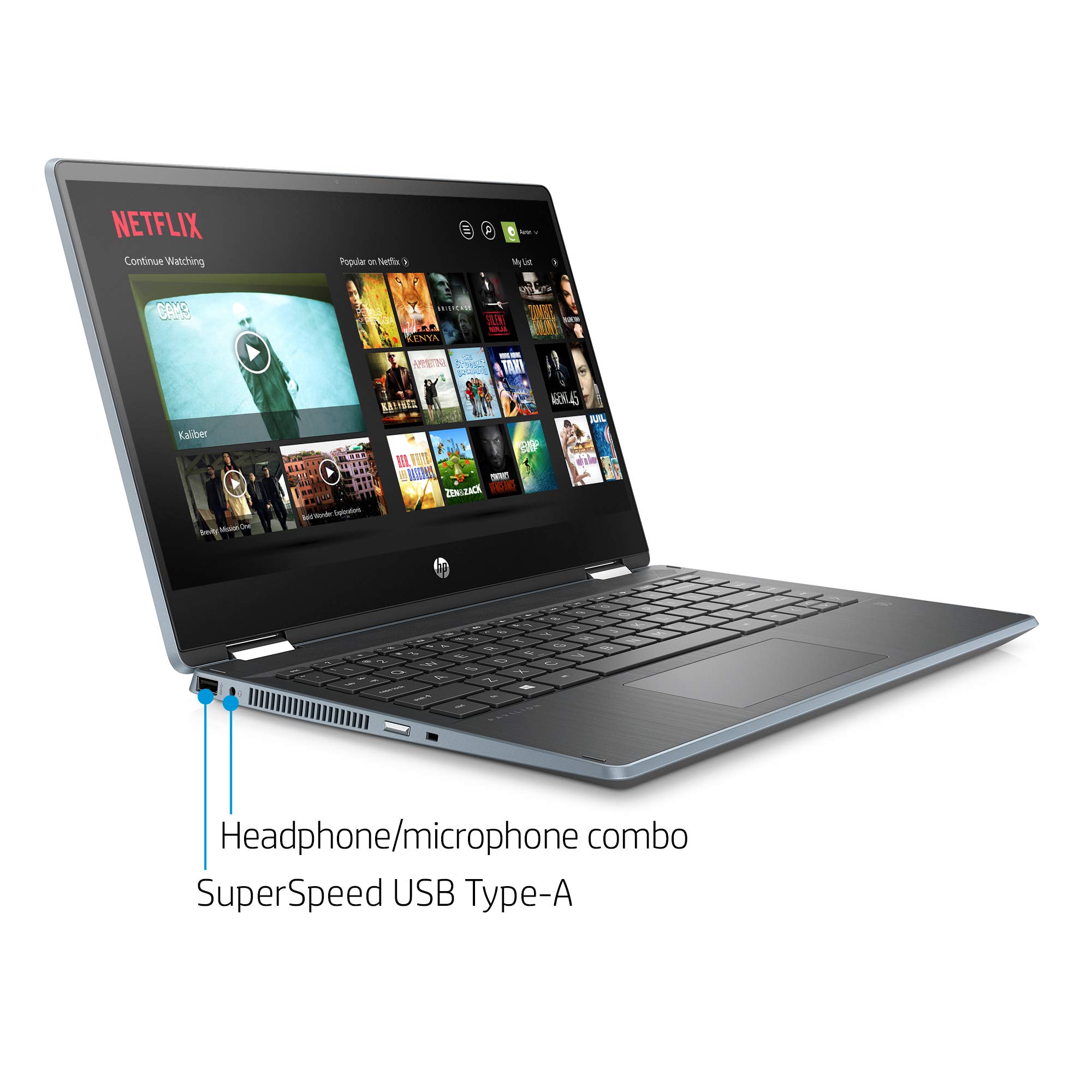 HP Pavilion 14" FHD IPS Touch Screen Student and Family Laptop, Intel Core i5-1035G1, WiFi 6, Google Classroom, 32GB DDR4 RAM, 1024GB SSD, Bundle with Stylus Pen, Windows 10, Cloud Blue