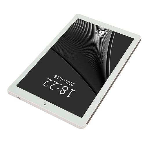 HEEPDD 10 Inch Tablet, USB C Charging Port Dual SIM Card Dual Standby 3GB RAM 64GB ROM Grey Multi Language Support Tablet PC 13MP Rear Camera for Daily Use (US Plug)