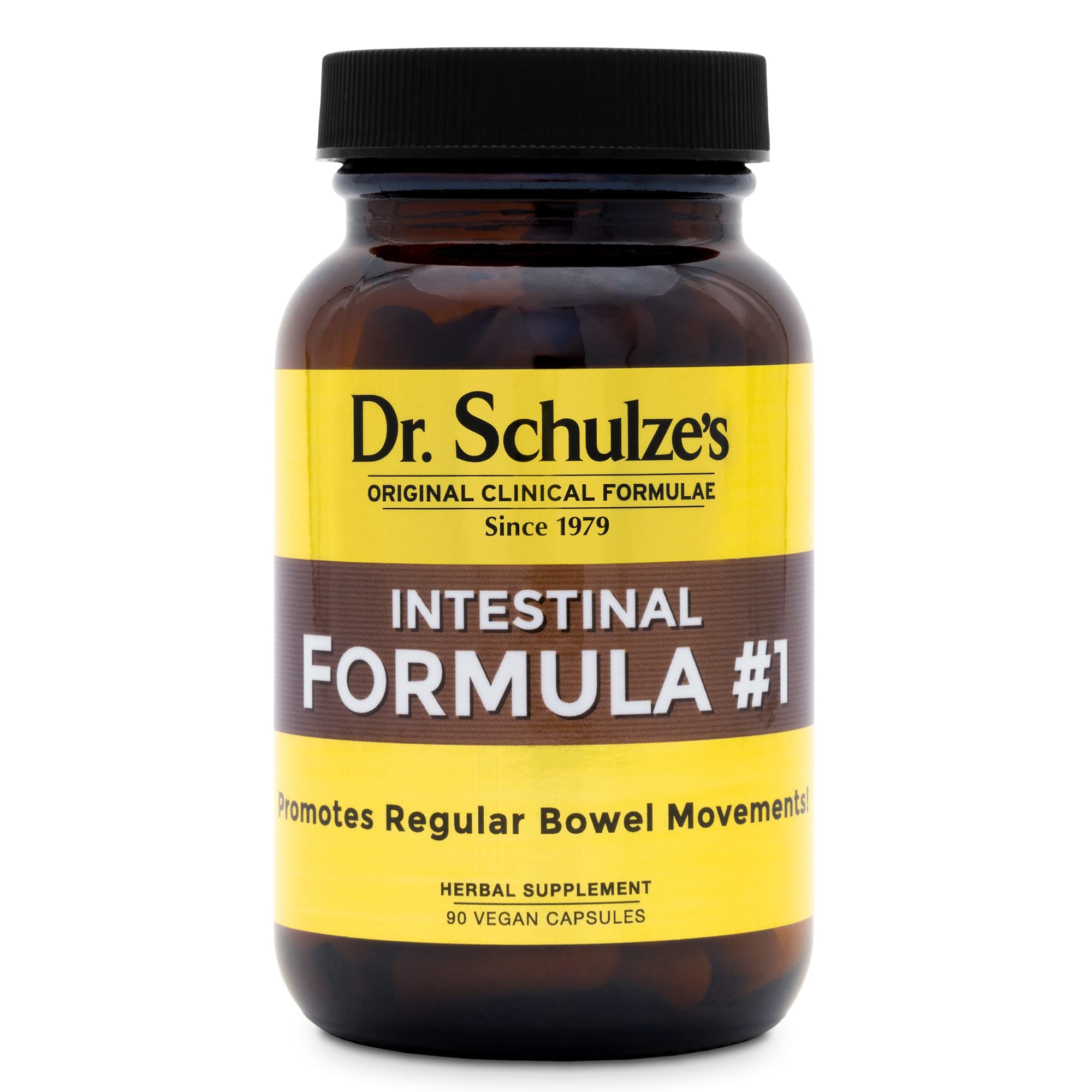 Dr. Schulze's Intestinal Formula #1 Colon Support Capsules | (90 Count)