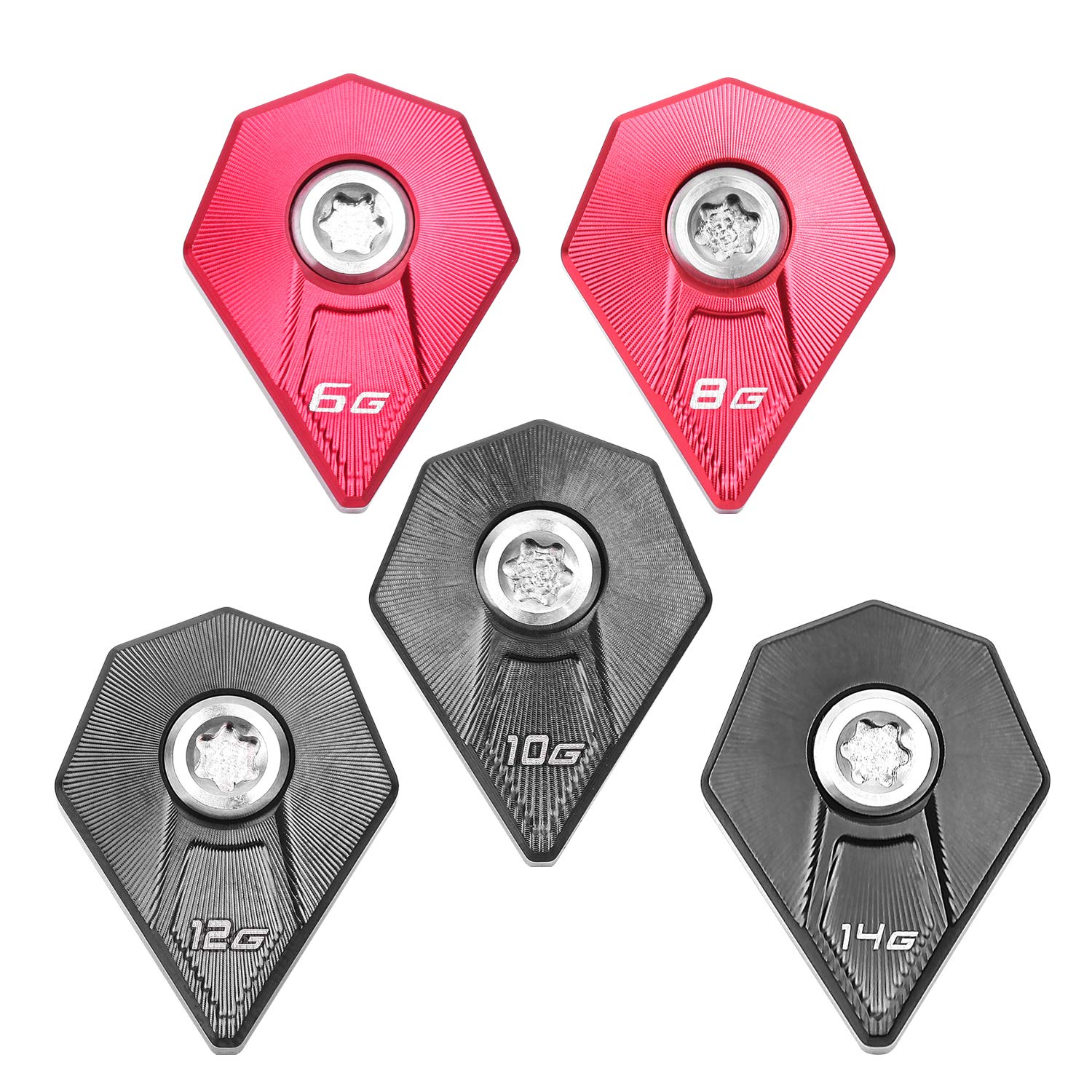 Gofotu 5×Golf Weights Wrench Kit Compatible with Cobra F9 Driver 6g 8g 10g 12g 14g +1pc Wrench +1pc Case