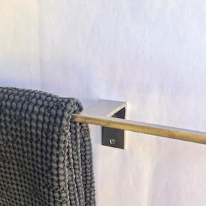 Modern Towel Bar/Towel Rack, Kitchen Towel Holder, Towel Bar(Length: 36 Lx3 Dx3 H. Finish: Stainless Steel)