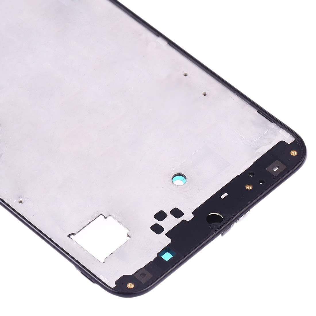 for Galaxy A50 SM-A505F/DS, A505FN/DS, A505GN/DS, A505FM/DS, A505YN Front Housing LCD Frame Bezel Plate (Black)