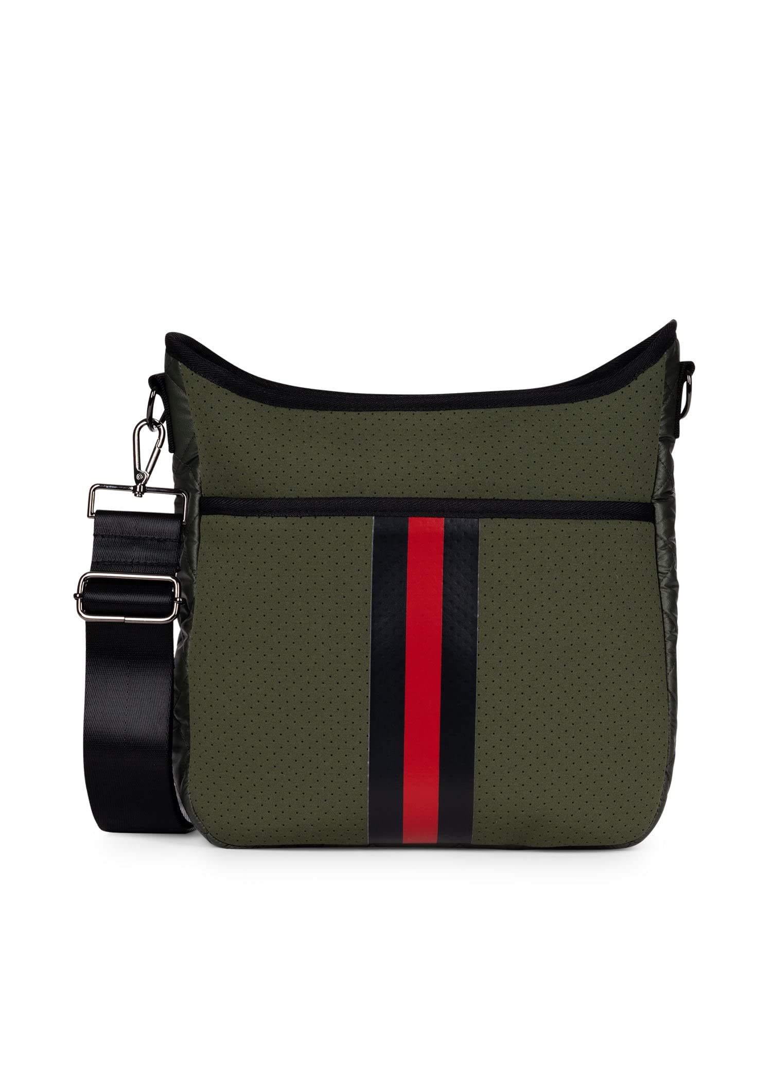 Haute Shore - Blake Avenue Neoprene Crossbody Bag, Army Green