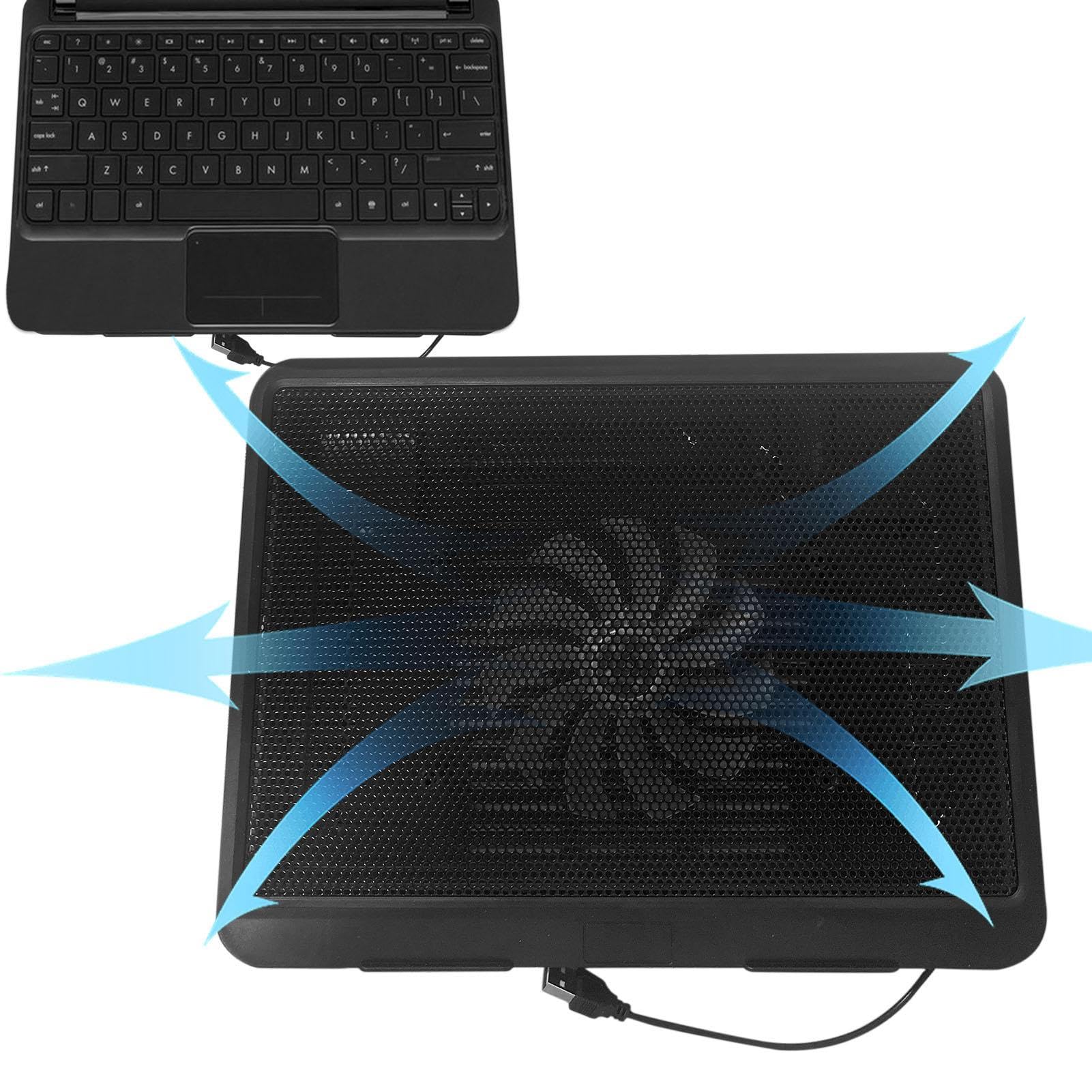 Fan Cooling’s Pads, Laptop Pads Cool, Laptop Fan Cooling Cool Pad, Quiet Notebook Cooling’s Mats Stand Laptops Lightweight Cooler Cooler Pad Stand with Blue LED Lap top Cooling Base