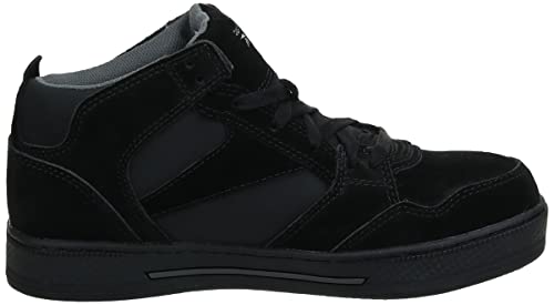 Reebok mens Dayod Safety Toe Skateboard Work Industrial Construction Shoe, Black, 12 US