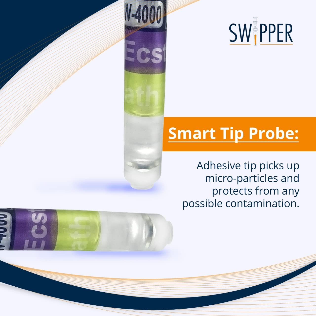 SWIPPER Fentanyl Drug Identification Test Kit with Instant Results - Easy to Use, Safe, Non-Invasive Home Drugs Test Kit Perfect for Concerned Parents or Caregivers (10-Pack)