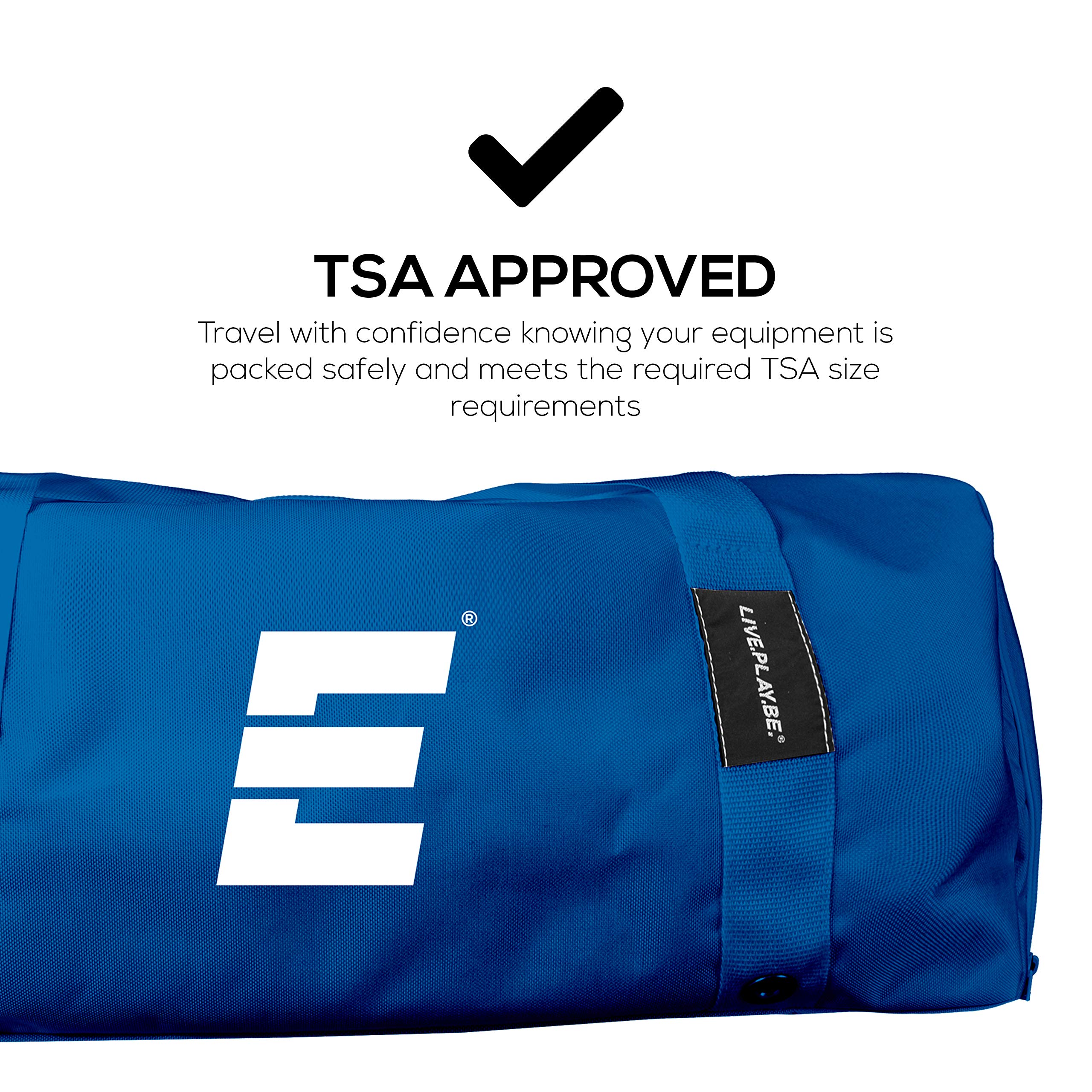 Epoch Training Team Bag - Large Duffle Bag with Shoe Compartment - Cardio Fitness Athletic Training Bag, Royal
