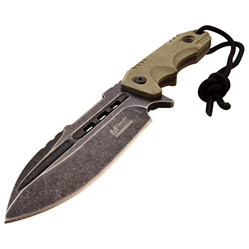 MTech Evolution Tactical Fixed Blade Knife - MTE-FIX005-TN
