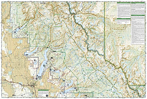 Wind River Range North Map [Pinedale, Dubois] (National Geographic Trails Illustrated Map, 726)