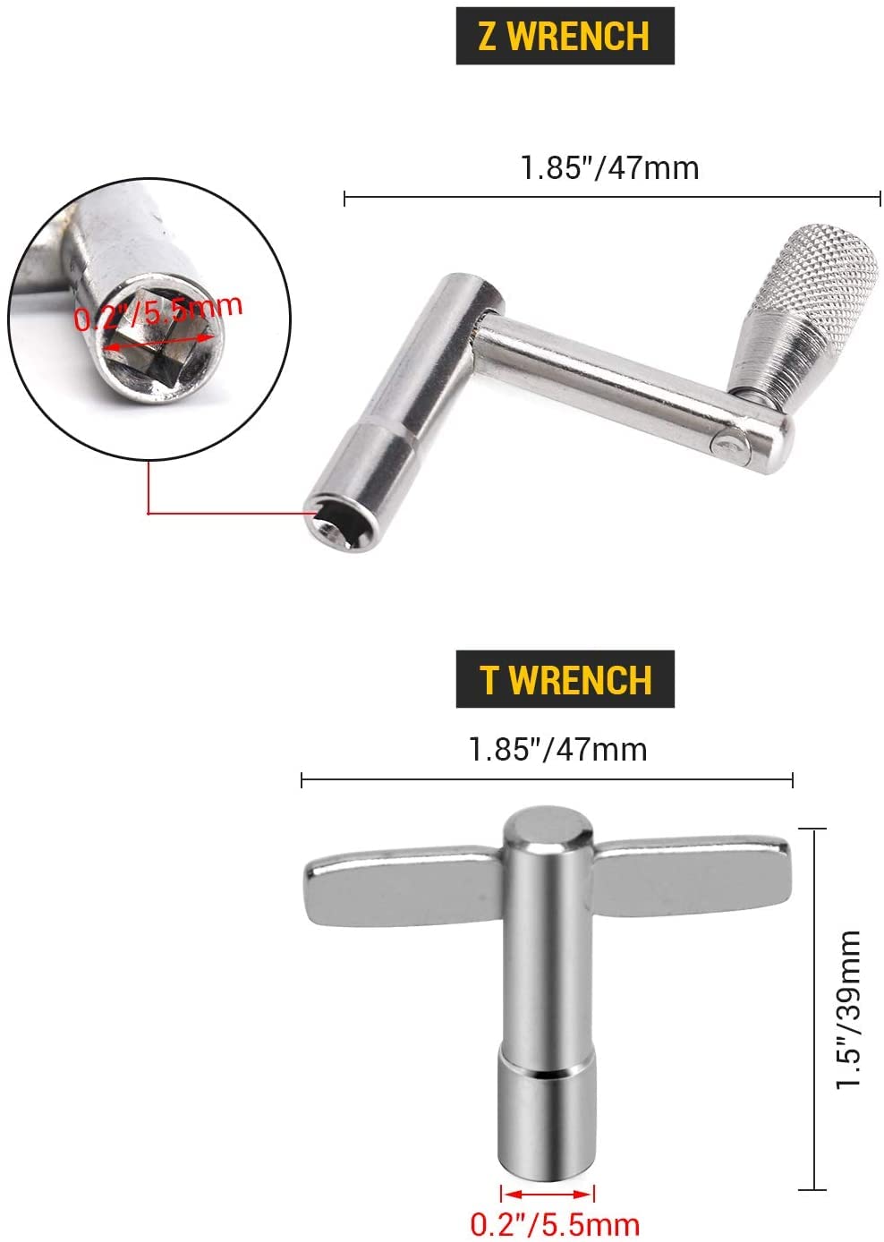 Flushbay 23PCS Cymbal Replacement Accessories, Cymbal Stand Felts Drum Kit Accessories Set include Cymbal Felts, Cymbal Sleeves with Base, Cymbal Wing Nuts and Cymbal Washer (Black)