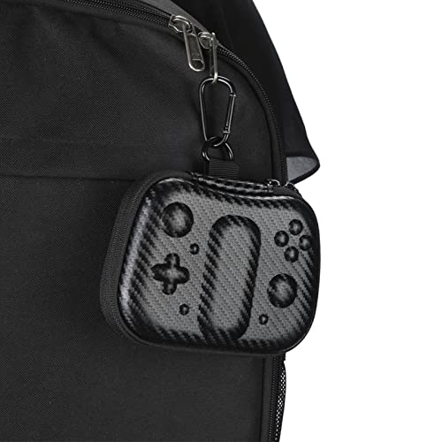 WEPIGEEK Slim Travel Case for Razer Kishi / Gamevice UPDATED Mobile Gaming Controller with Thumb Sticks,Hook Black(Two Style) (Stripe-Black)