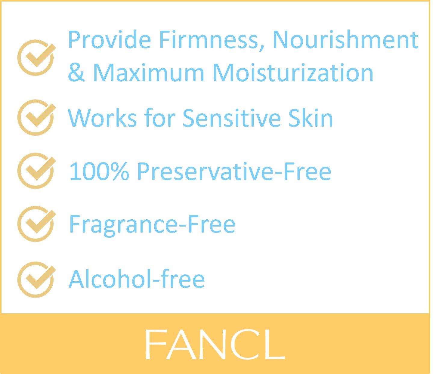 FANCL Enrich Lotion Ⅱ- 100% Preservative Free, Clean Skincare for Sensitive Skin[US Exclusive Edition]