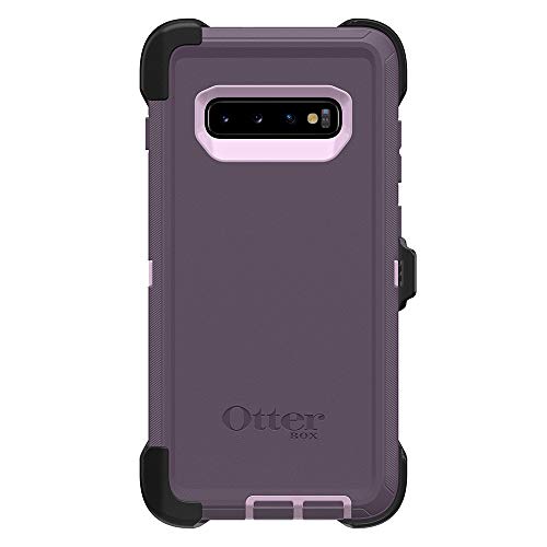 OtterBox DEFENDER SERIES SCREENLESS Case Case for Galaxy S10+ - PURPLE NEBULA (WINSOME ORCHID/NIGHT PURPLE)