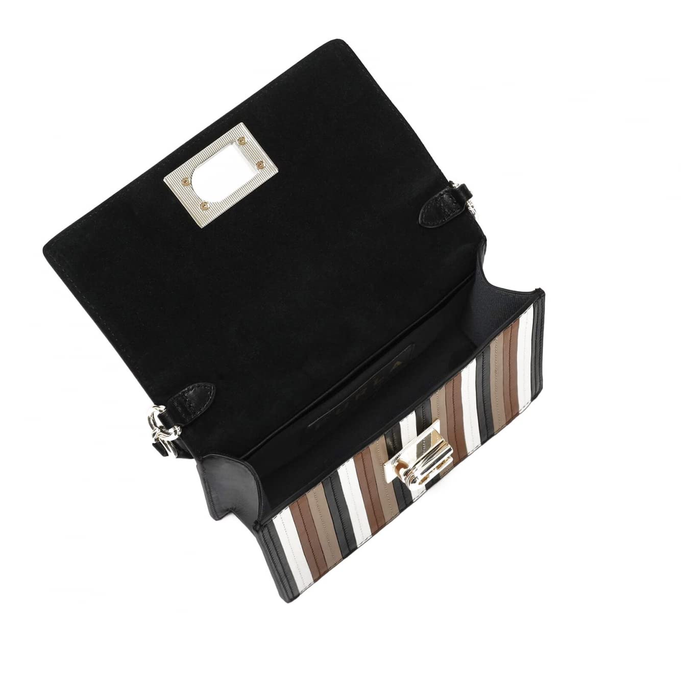 Furla 1927 Mini Crossbody 20 Greige/Nero/Talco/Cognac One Size