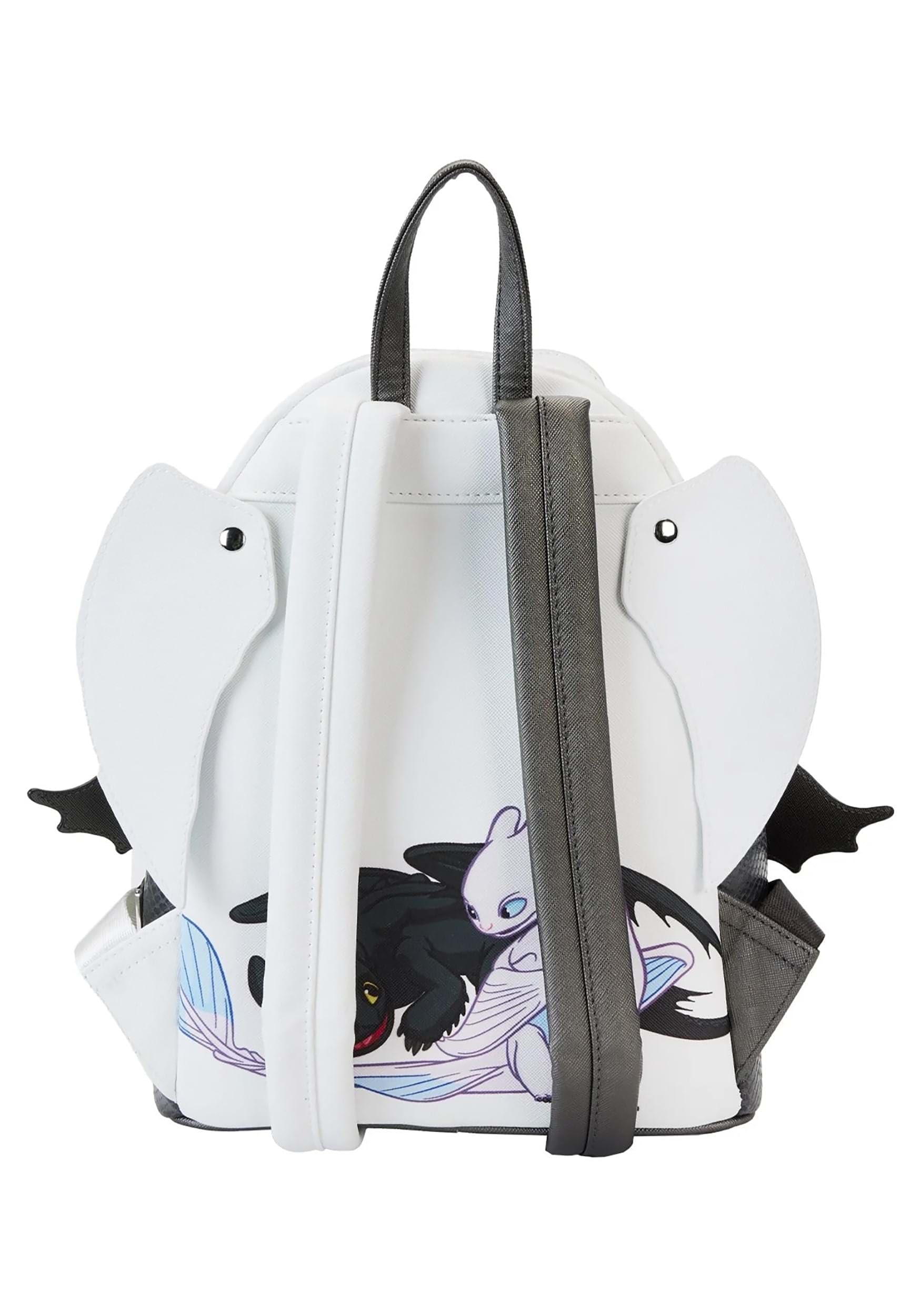 Loungefly How to Train Your Dragon Light and Night Fury Mini Backpack