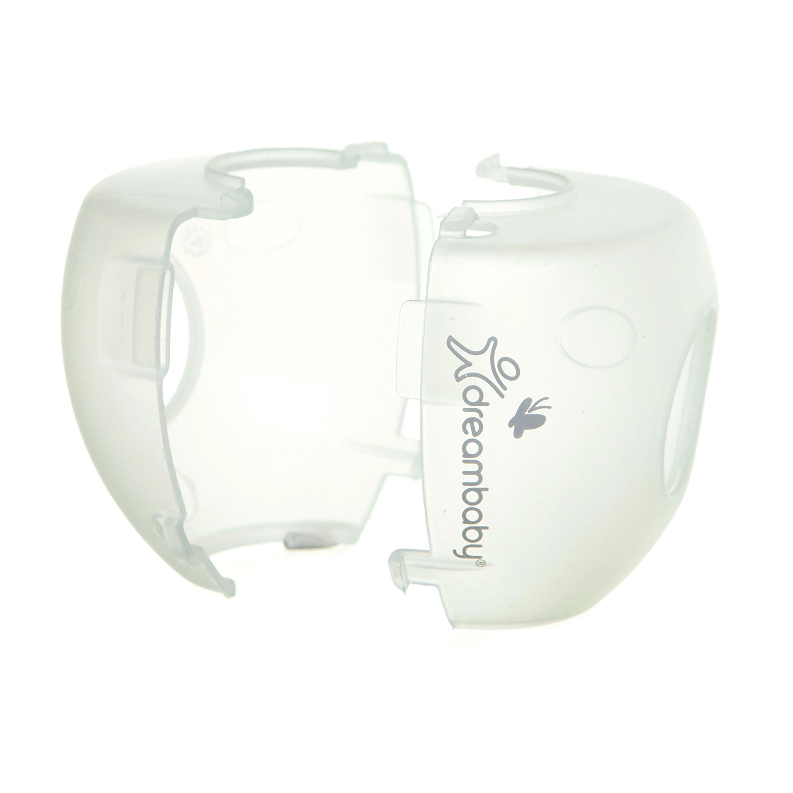 Dreambaby EZY-Fit Door Knob Child Proof Safety Covers - Fits Most Standard Doorknobs - Suitable for Push & Twist Locks - White - 3 Pack - Model L908