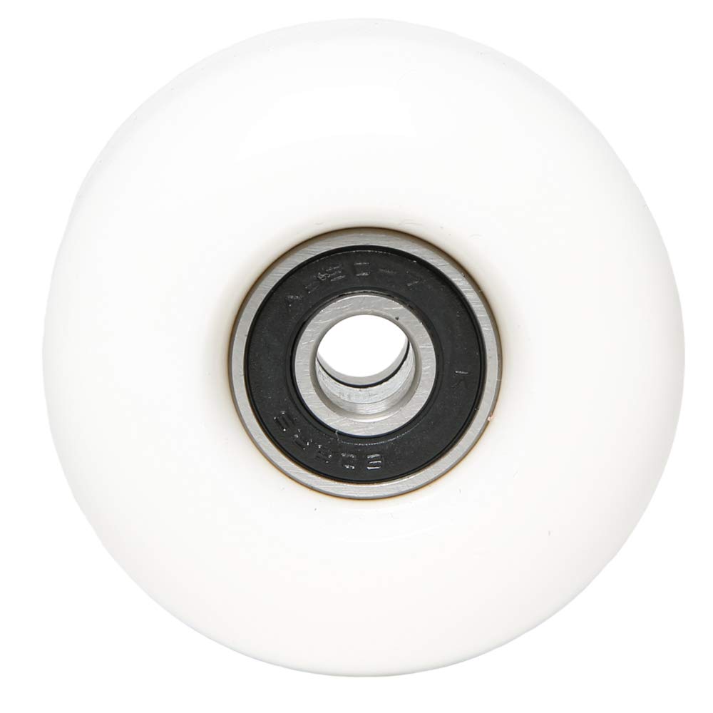 FREEDARE Skateboard Wheels with Bearings 54mm Wheels Skateboard Tool Multifunctional T Tool Set(White)