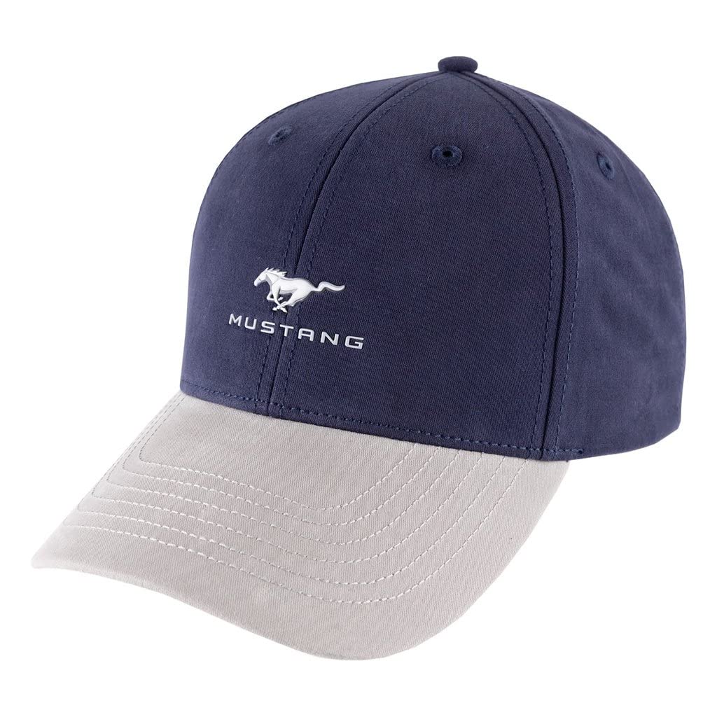 Ford Mustang 3D Welded Logo Hat Blue