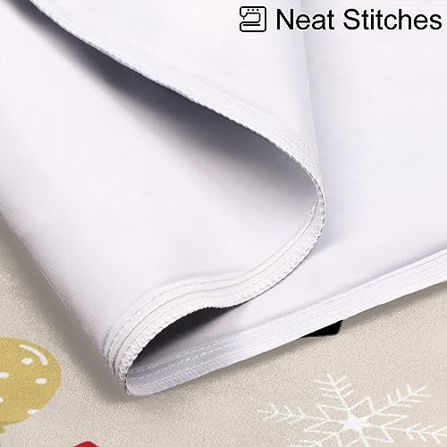 Santa Claus Balloon Satin Pillow Cases Silk Satin Pillowcase for Hair and Skin Standard Set of 2 Super Soft Silk Pillowcase with Envelope Closure (20x26 in)