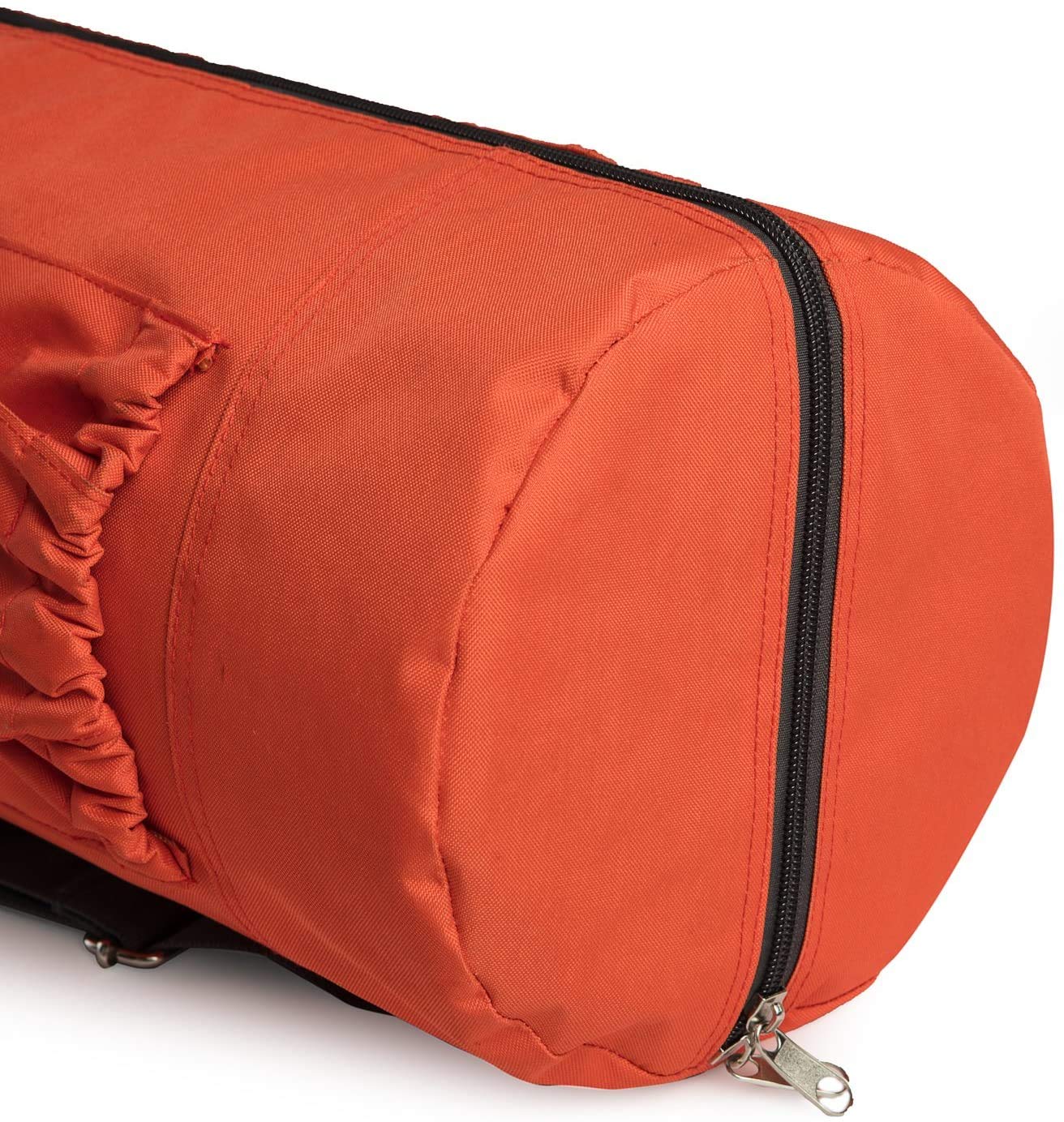 GEAR DISTRICT Full Zip Yoga Bag Carrier with Expandable Pockets and Water Bottle Holder– Fits Most Yoga Mats