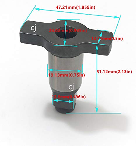 N415875 replacement 1/2 Power Tool Wrench Anvil Assembly Fits 20v&18v Max Xr Dewalt Black & Decker Brushless, High Torque, Hog Ring Anvil, Impact Wrench DCF899HB DCF899HP